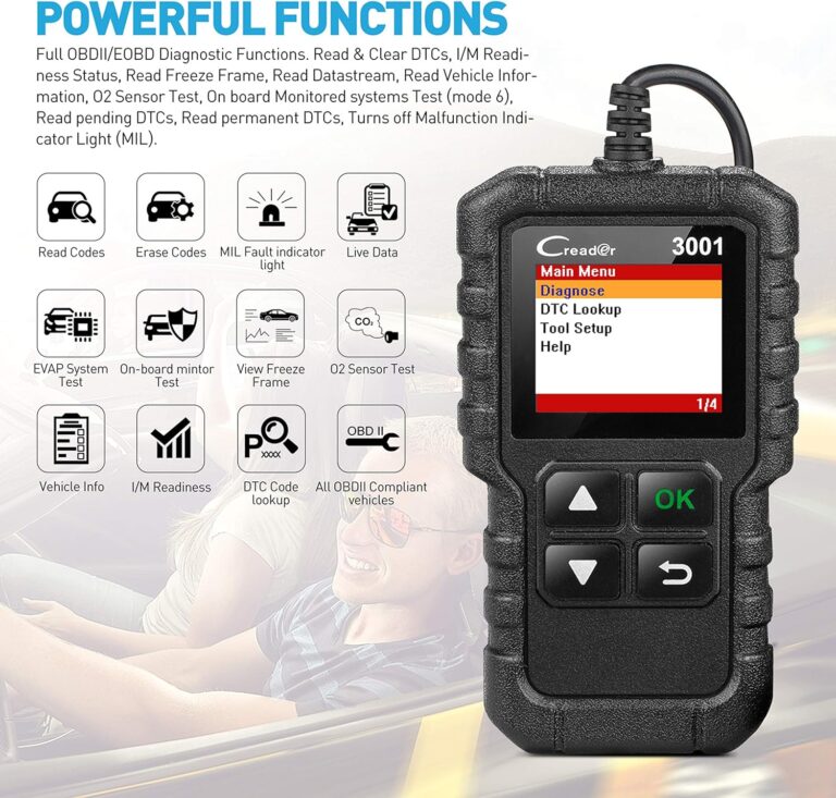 SCANNER LAUNCH Creader 3001 OBD2 - LAUNCH - Escáneres Automotrices