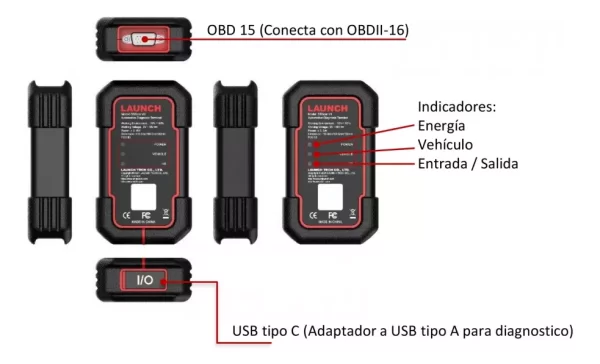 LAUNCH X-431 PRO SE eLITE SCANNER - LAUNCH - Escáneres Automotrices